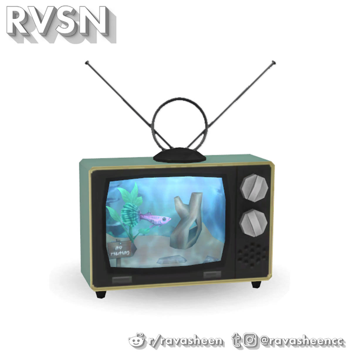 RAVASHEEN - Oh My Cod Fish Tank