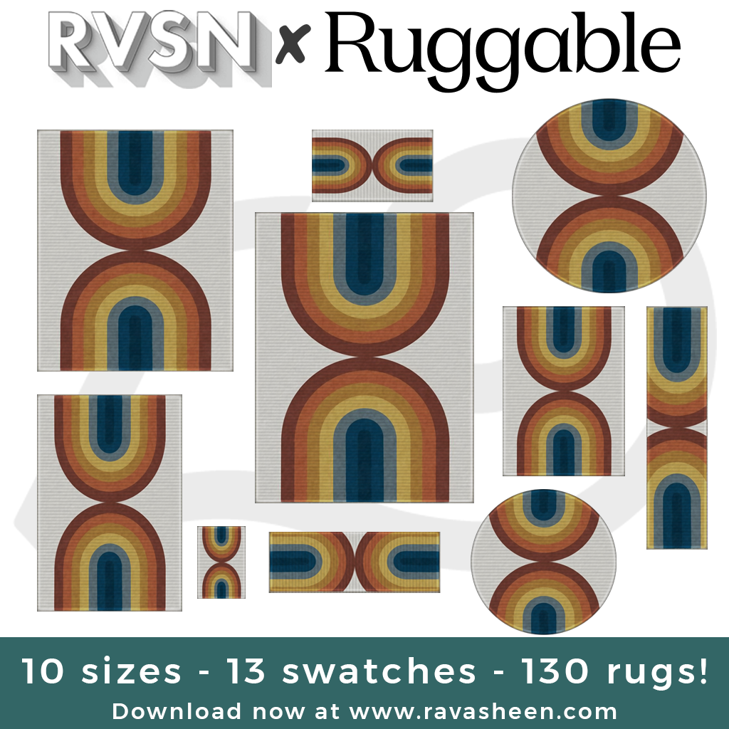 RAVASHEEN - RVSN x Ruggable Rugs